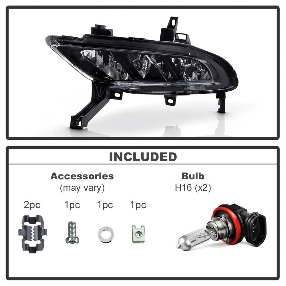 2016-2018 Nissan Maxima Fog Light with Daytime Running Light Bulb ...