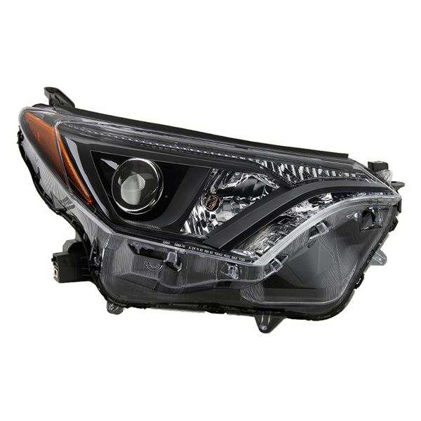 2016-2018 Toyota RAV4 Halogen Black Bezel Headlight Headlamp Passenger Side