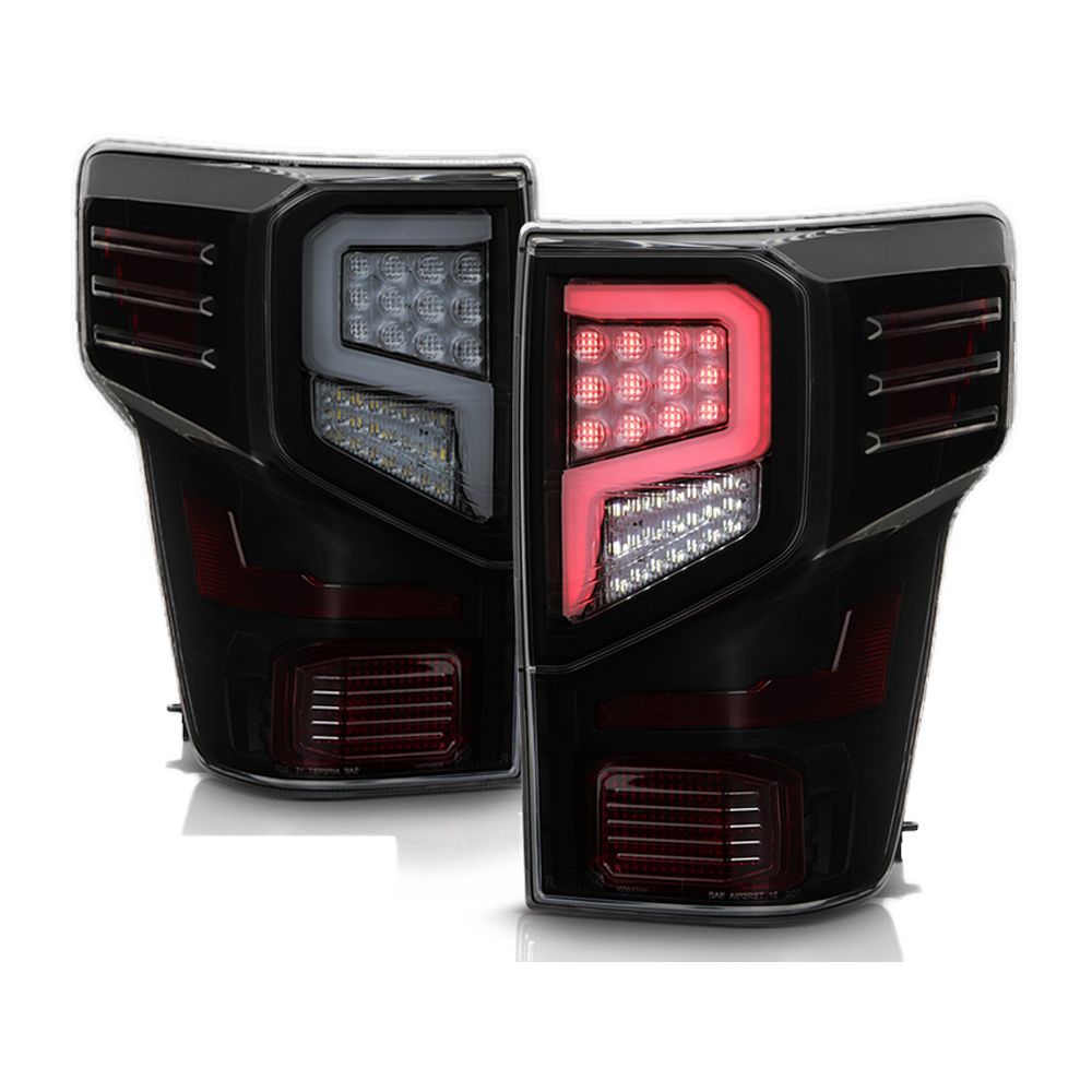 2016-2019 Nissan Titan / Titan XD Full-LED Optic Style Tail Lights ...
