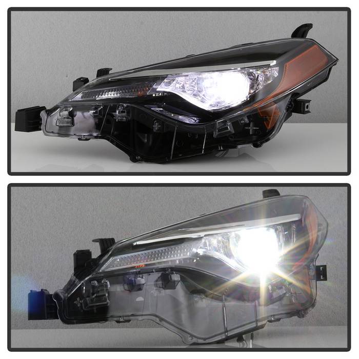 2017-2019 Toyota Corolla L LE ECO Factory OE Style LED Projector ...