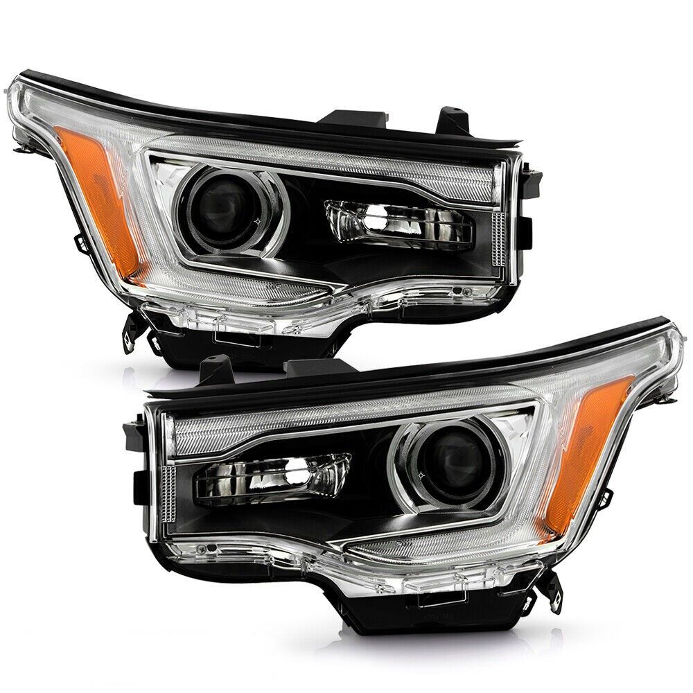 2017-2019 GMC Acadia w/LED DRL Chrome Halogen Headlight - Driver ...