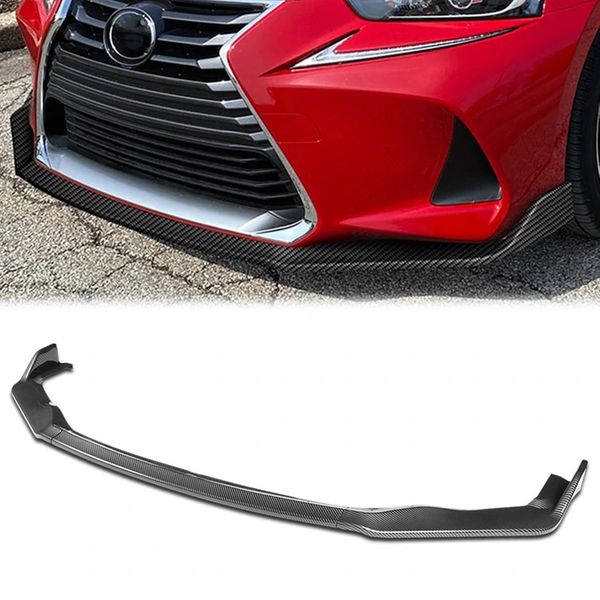2017-2020 Lexus IS200T/ IS300/ IS350 Front Bumper Lip 3 Pieces AR Style ...