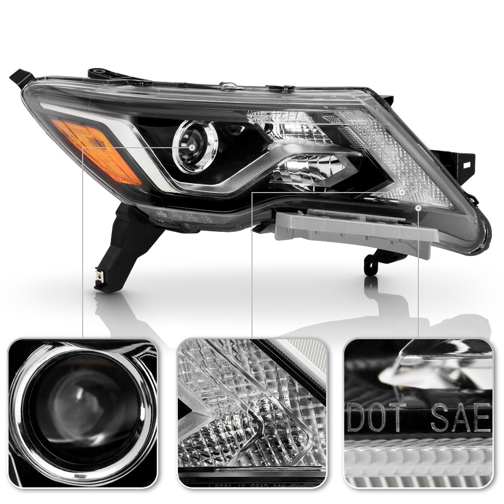 Spyder 2017-2020 Nissan Pathfinder Factory LED Projector Headlight ...