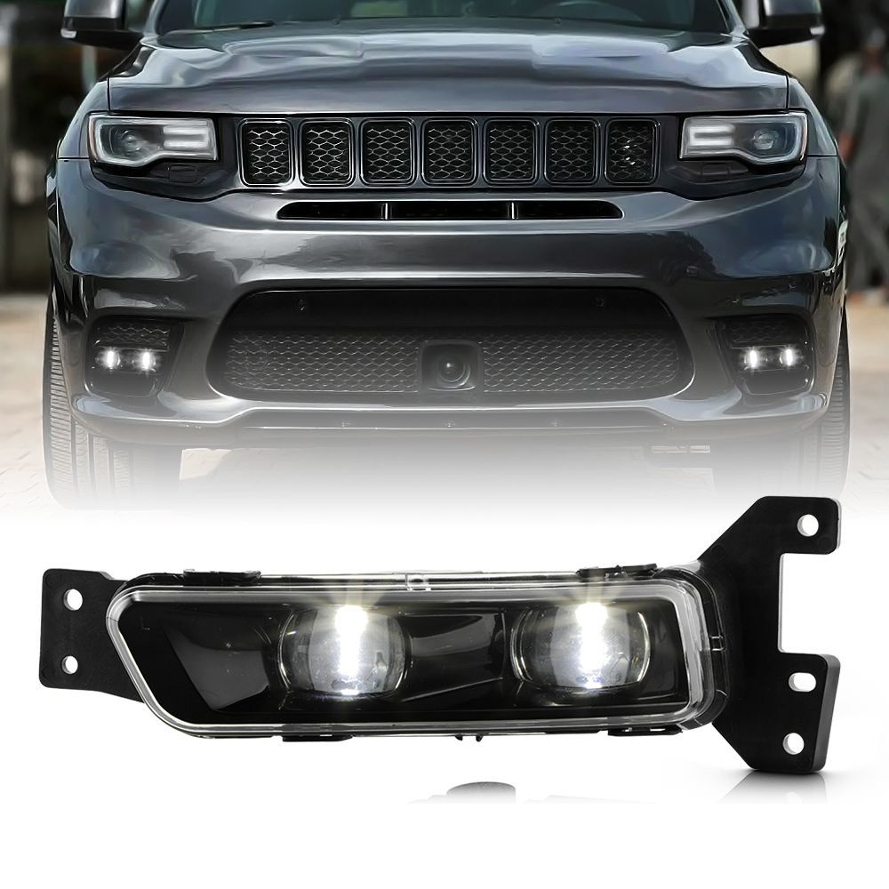 2017-2021 Jeep Grand Cherokee SRT LED Bumper Fog Light Lamp Driver Side ...