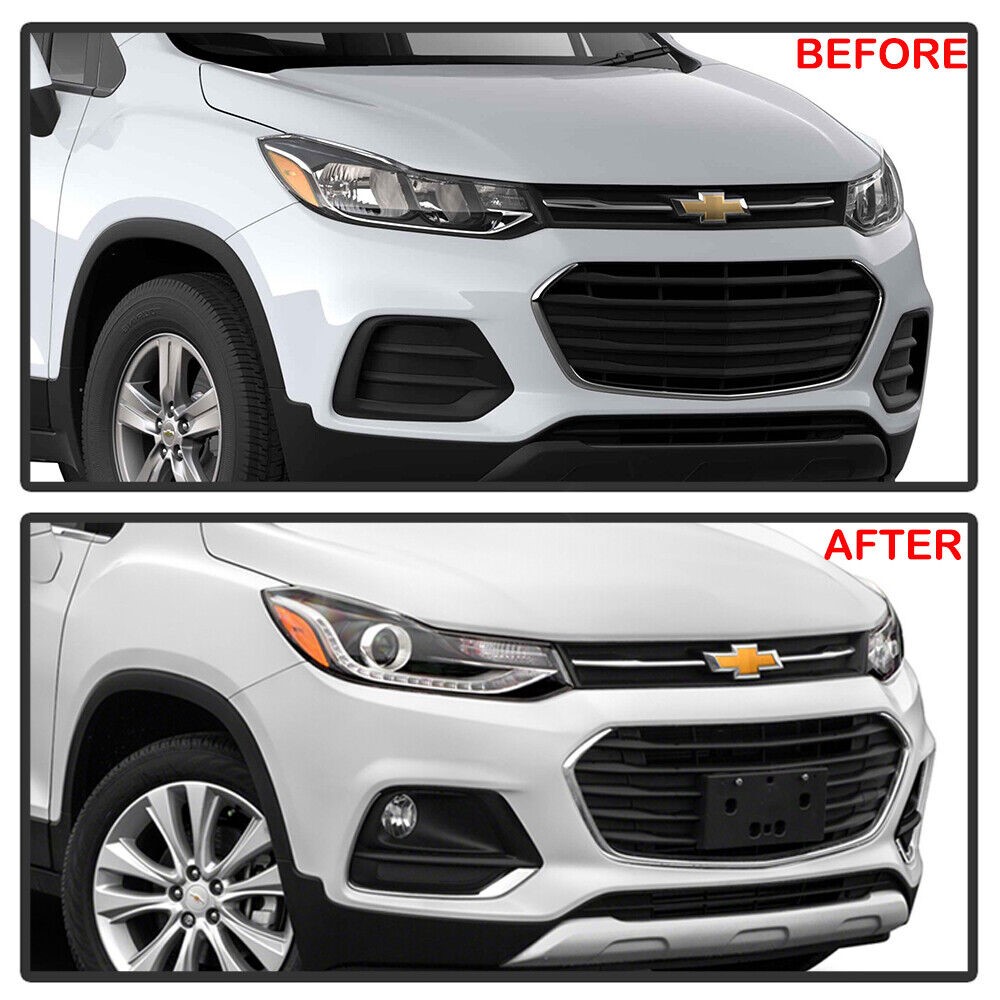 2017-2022 Chevy Trax Covnersion Upgrade to LED DRL Projector Headlights ...