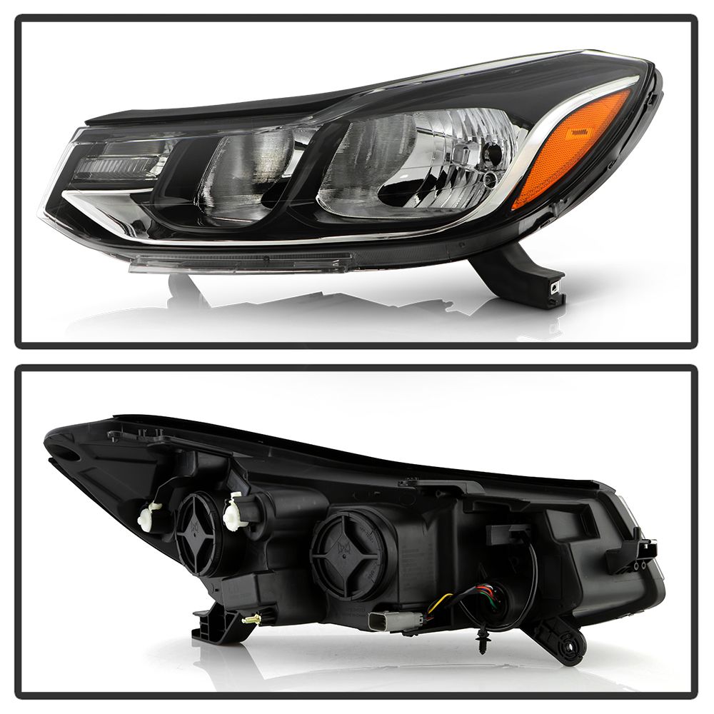 SPYDER 2017-2022 Chevy Trax Non-Projector Factory Style Headlight - Set - HD-JH-CTX17-OE-L-R