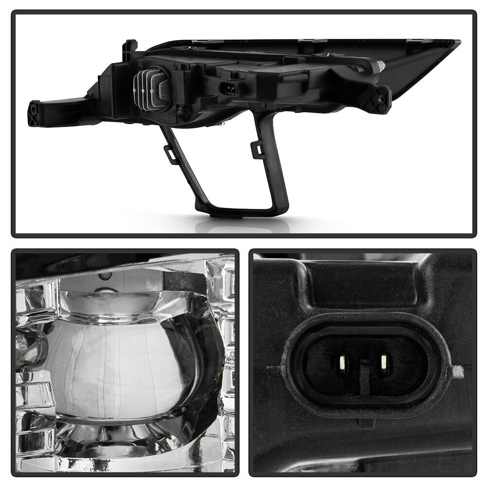 2018-2019 Ford Explorer [OE Style] Bumper LED Fog Lights Driving Lamps ...