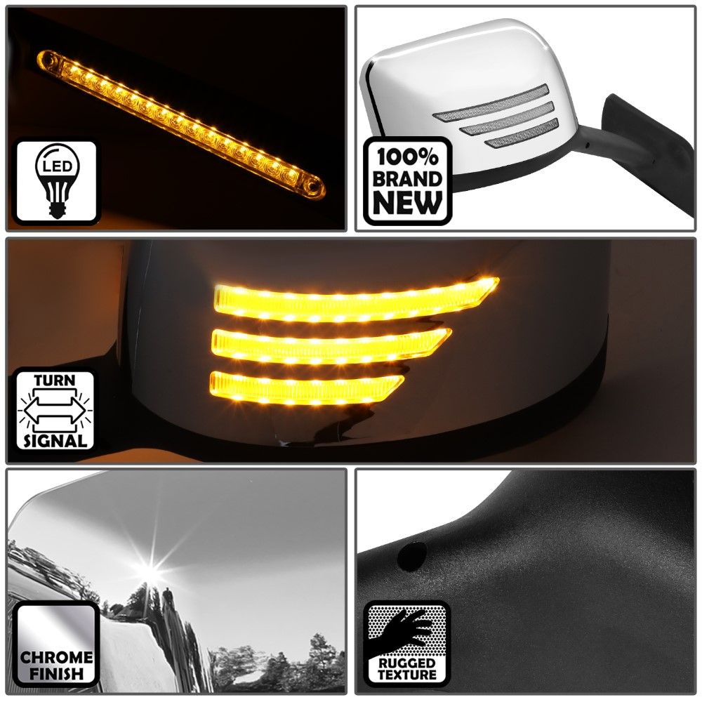 2018-2022 International MV HV LT Tri-Bar Sequential LED Turn Signal ...