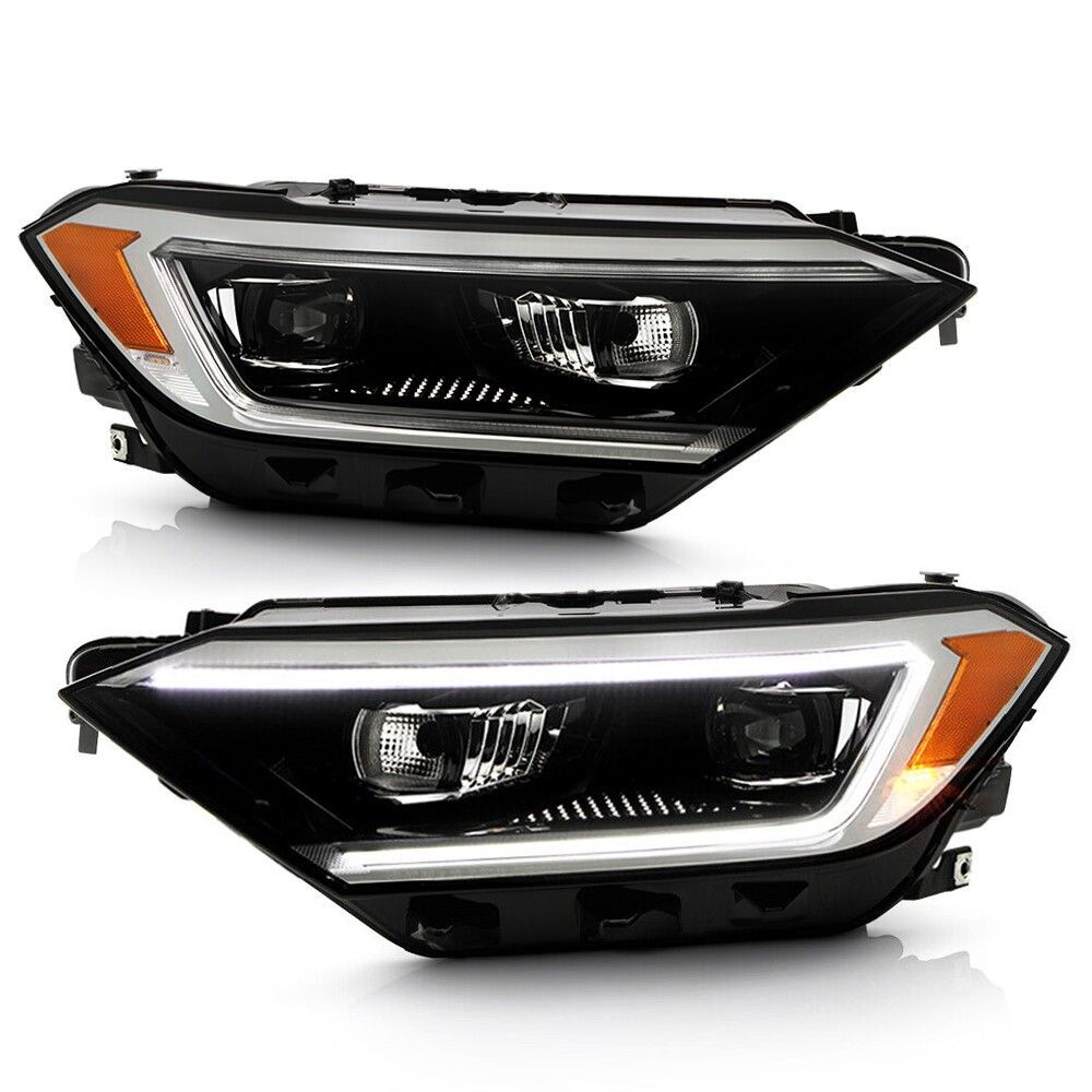 Spyder 2019-2022 Volkswagen Jetta SEL w/LED DRL Projector Headlight ...