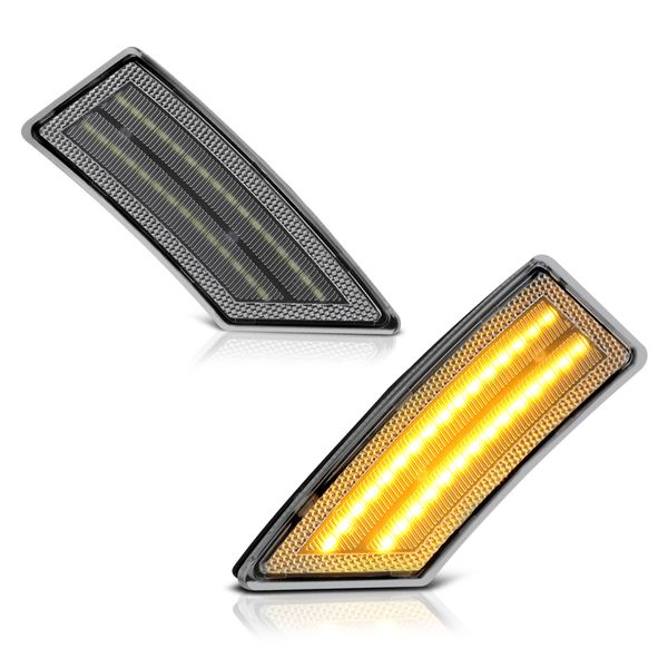 2019-2023 Ford Ranger LED Front Side Marker Lights - Clear Lens - LAC ...