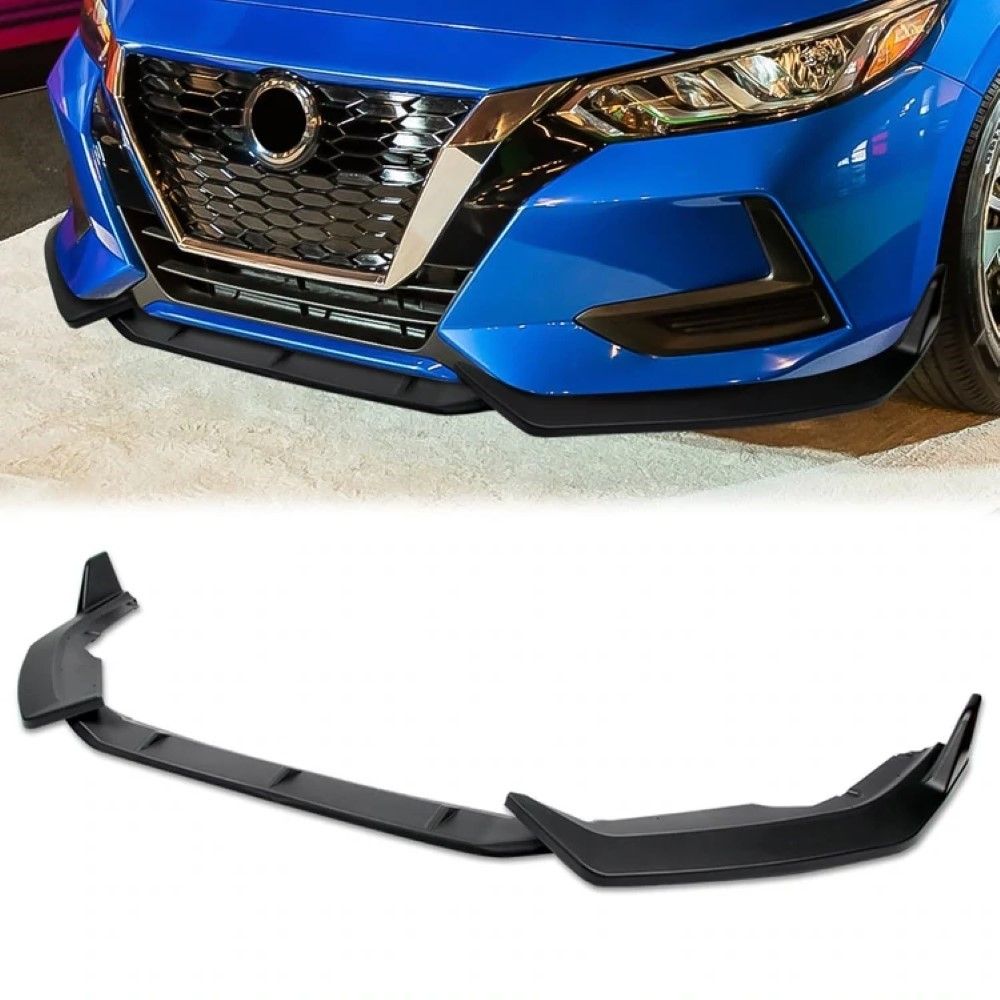 2020-2021 Nissan Sentra Sedan Front Bumper Lip - 3 Pieces Design ...