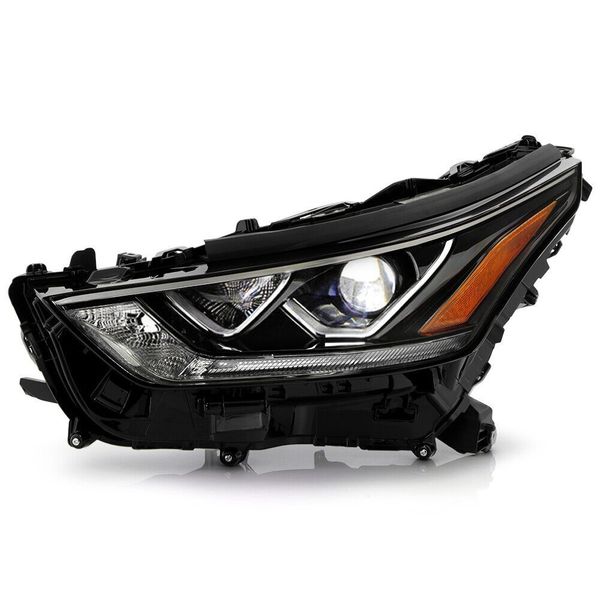2020-2021 Toyota Highlander LED Black Projector Headlight w/o LED DRL ...
