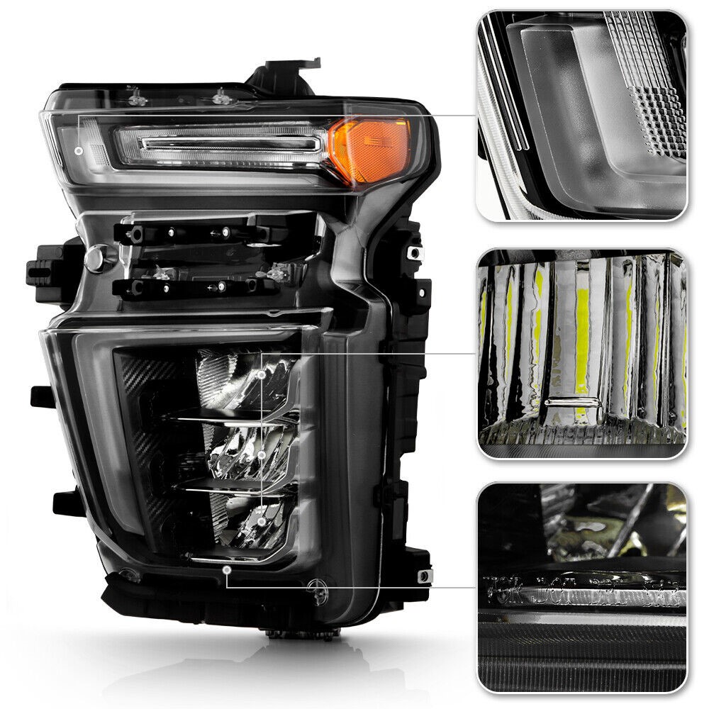 Spyder Auto 2020-2023 Chevrolet Silverado 2500HD/3500HD Factory Style LED Headlight - Driver ...