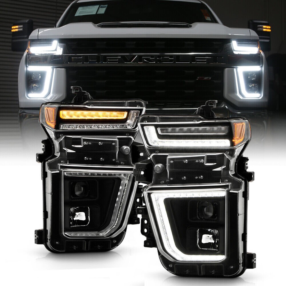 Spyder 2020-2023 Chevrolet Silverado 2500HD [Halogen Model] LED Running ...