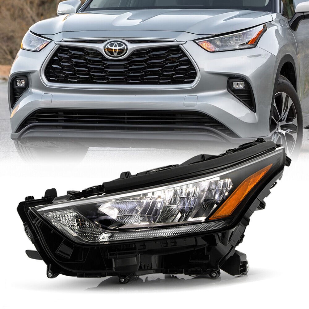 2020 Toyota Highlander L|LE|XLE LED Reflector Headlight - Driver Side ...