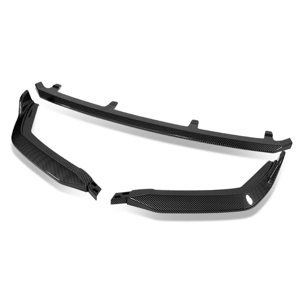 DNA - 2021-2022 Lexus IS350 IS500 3Pcs V-Style Front Bumper Lip ...