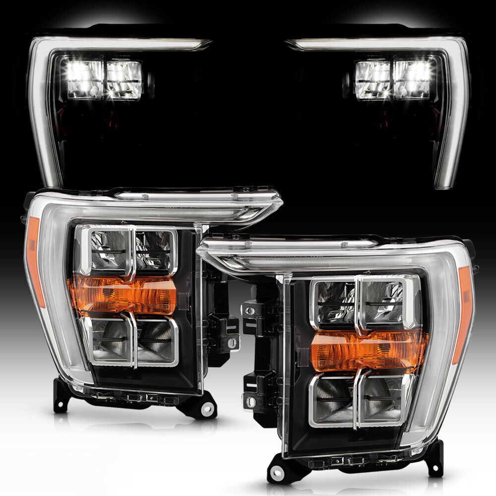 2021-2023 Ford F150 [w/o Adaptive] LED Reflector Headlight - Driver ...