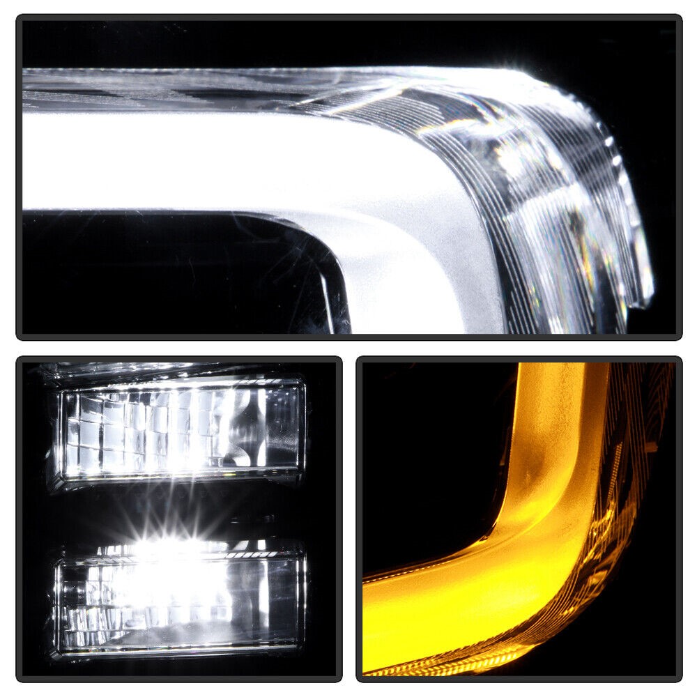 2021-2023 GMC Yukon XL Denali|AT4 Full LED Headlight Driver Side HD-JH-GYD21-FLED-OE-BK-L Spyder ...