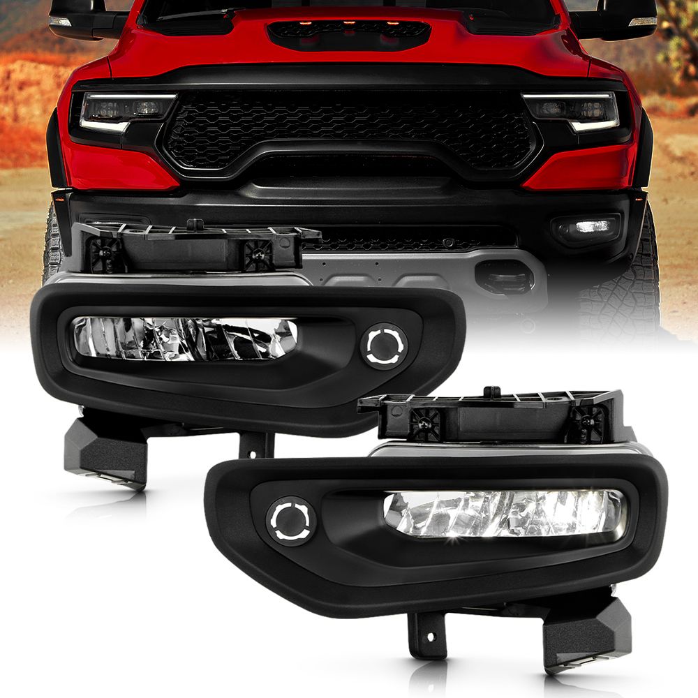 2021-2024 Ram 1500 TRX LED Front Bumper Fog Lights Driving Lamps w ...