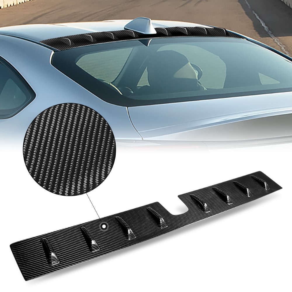 DNA - 2022-2023 Subaru WRX Carbon Fiber Vortex-Style Rear Window Shark ...