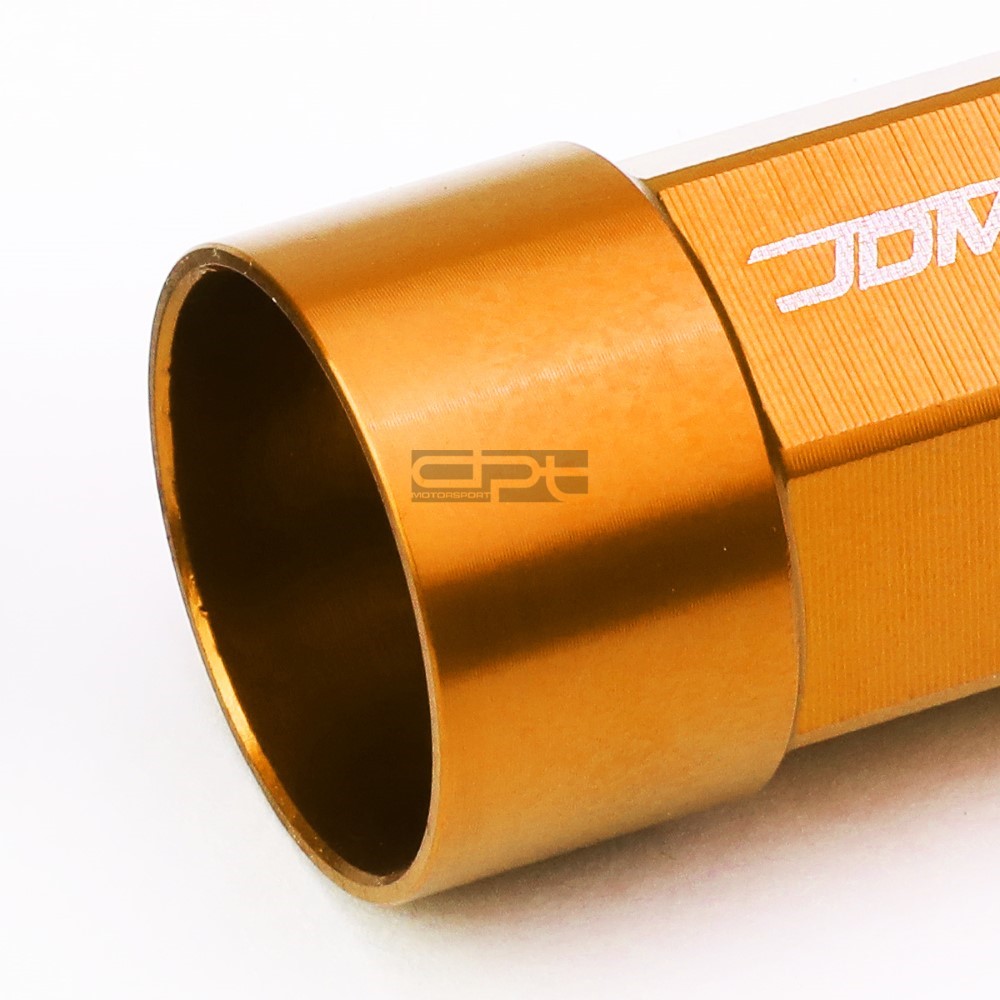 20Pcs/Set JDM Aluminum Orange Lug Nuts W/Cap+Adapter M12X1.25 23MM OD ...