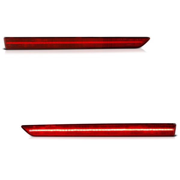 2in1 LED Rear Red DRL Reflector+Tail Brake Lights For 2014-2020 BMW M4 ...