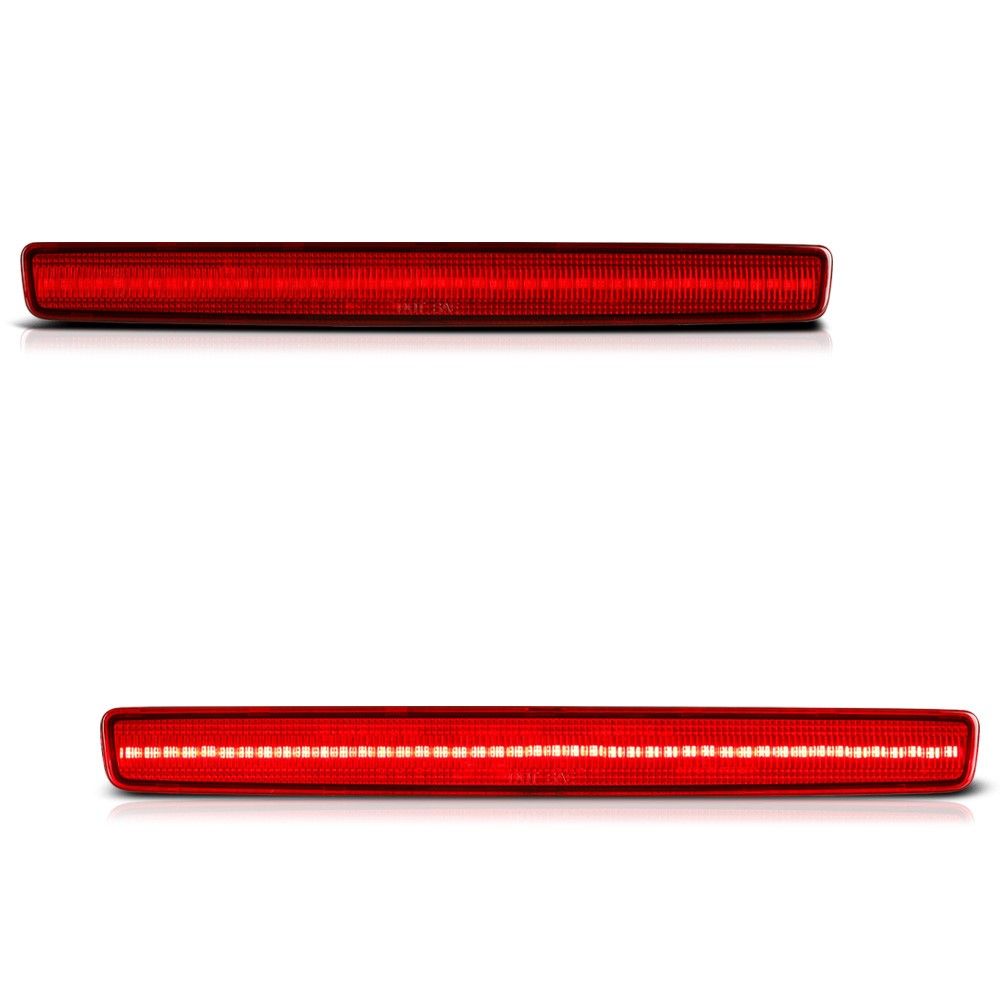 2in1 LED Rear Red DRL Reflector+Tail Brake Lights For 2019-2022 Benz ...