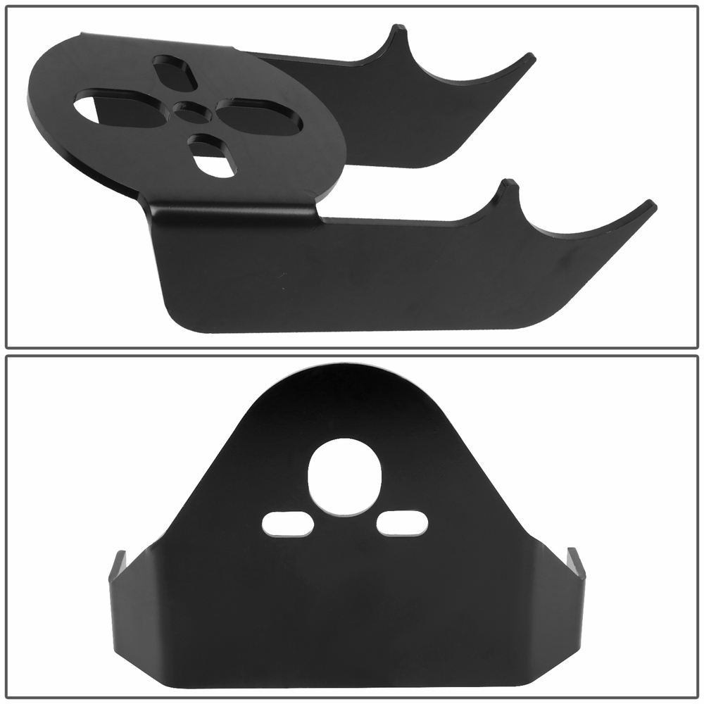 4 PCs Steel Weld On Rear Upper Lower Suspension Air Bag Mounting ...