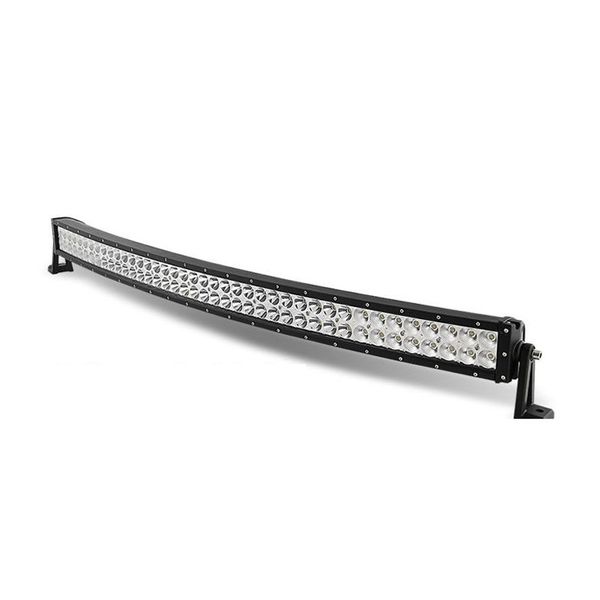 42" inch 400W Combo Flood / Spot Curved LED Light Bar Offroad Work SUV ...