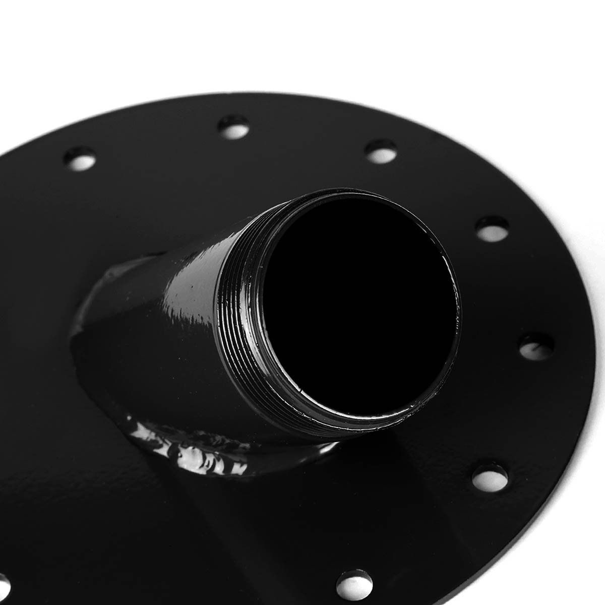 45-Degree Fuel Cell Filler Neck w/Cap -Black