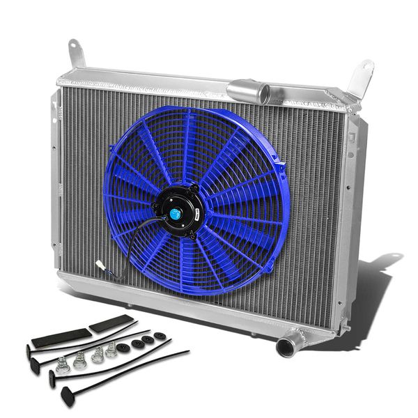 84-88 Nissan 300ZX VG30 TURBO 2-ROW/CORE RACING PERFORMANCE RADIATOR+1X ...