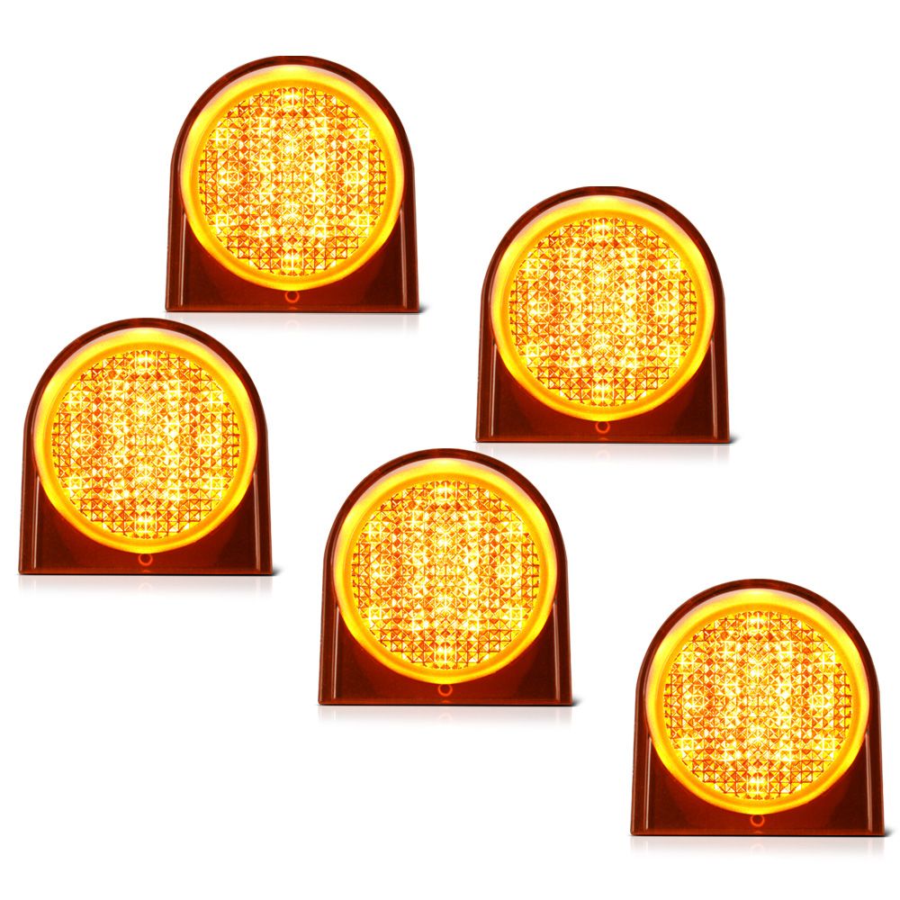 84-93 D150 D250 D350 W150 W250 W350 Amber LED Roof Clearance Lights ...