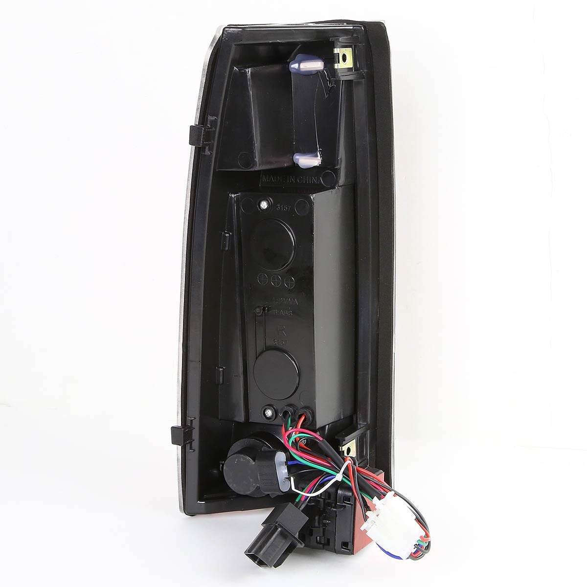 88-00 Chevy GMC C/K Series LED Tail Brake Reverse Light Kit (Black Smoked)