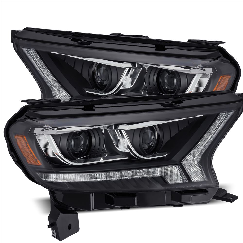 AlphaRex Pro 2019-2022 Ford Ranger LED DRL Sequential Signal Projector ...