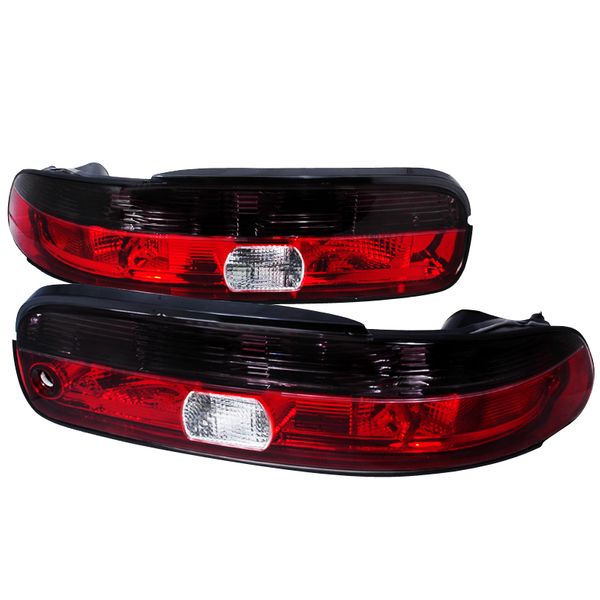 92-94 Lexus SC300 Sc400 Tail Lights Red Smoke