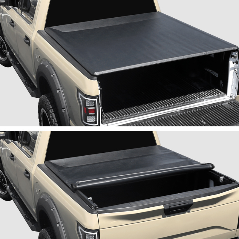 93-11 Ford Ranger Flareside 6FT Short Bed Roll Up Soft Black Vinyl ...