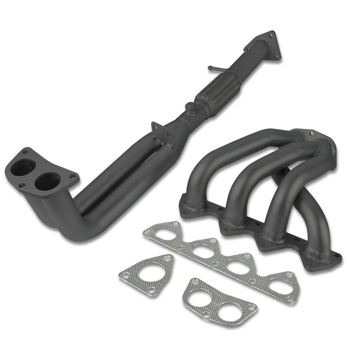 93-96 Honda Prelude Performance 4-2-1 Design Stainless Steel Exhaust ...