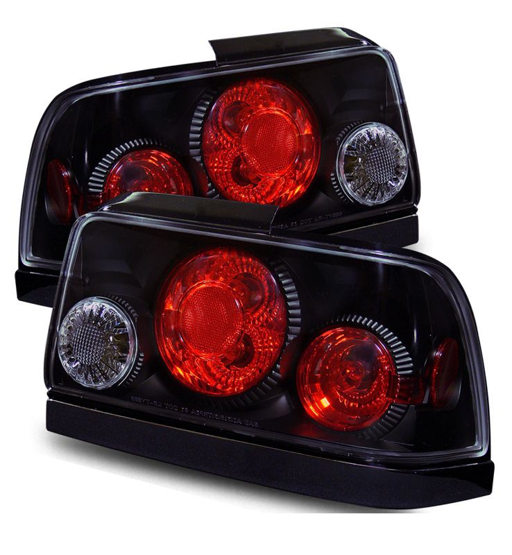 93-97 Toyota Corolla Euro Style Altezza Tail Lights - Black