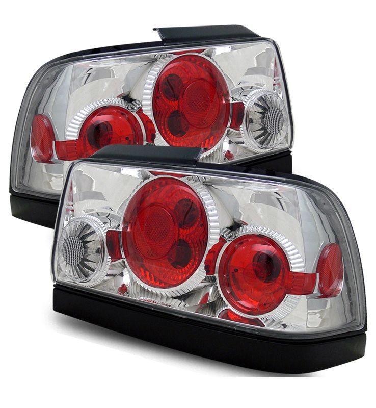 93-97 Toyota Corolla Euro Style Altezza Tail Lights - Chrome