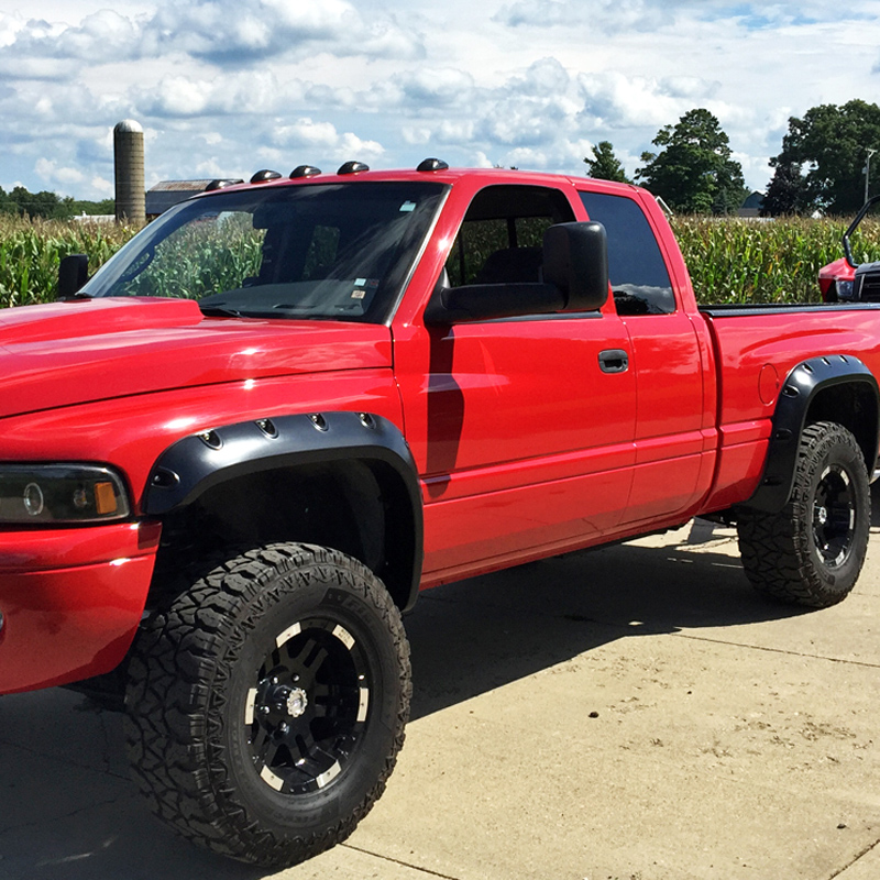 94-01 Dodge Ram 1500 2500 3500 Smooth Factory Bolt-On Pocket Style ...