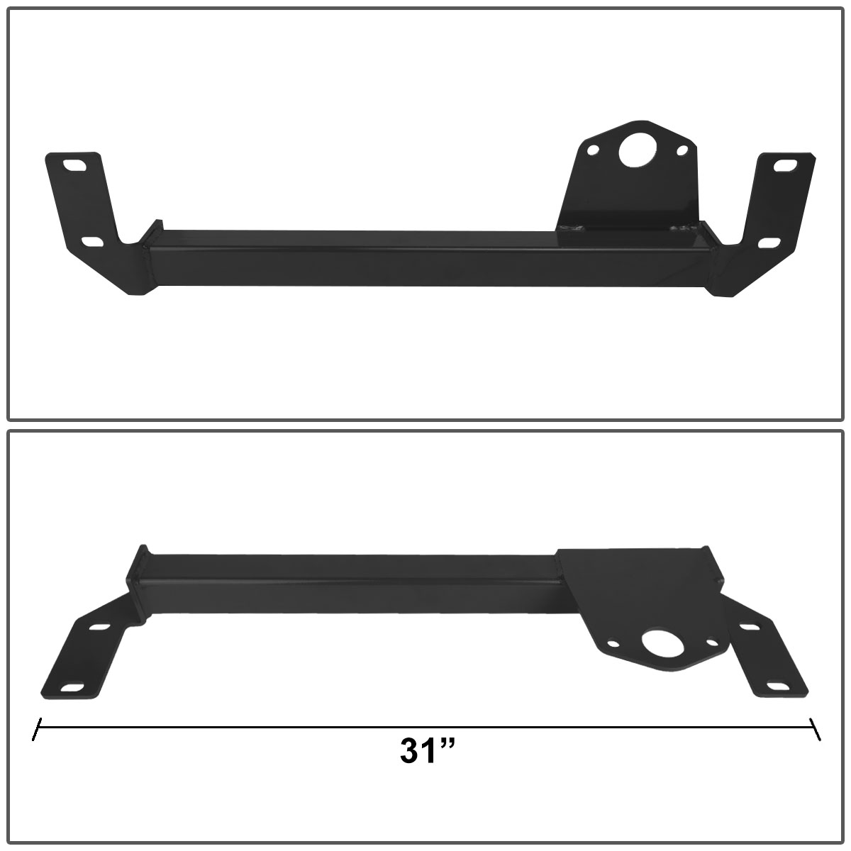 94-01 Dodge Ram 4WD/AWD Mild Steel Steering Gear Box Front Stabilizer ...