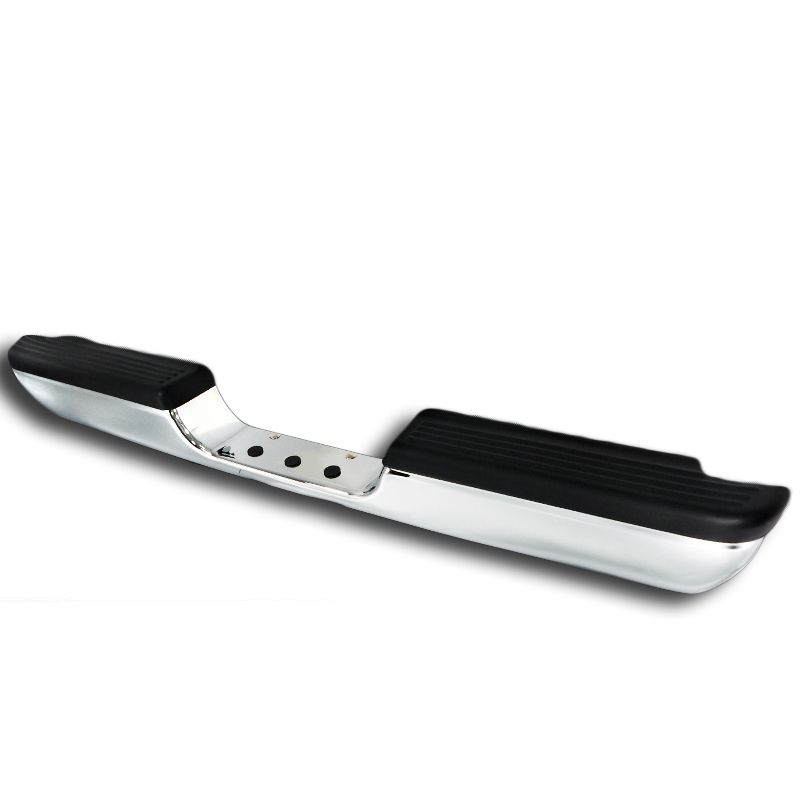 94-01 Dodge RAM 1500 / 94-02 2500|3500 Rear Step Bumper w/ Top Pad - Chrome