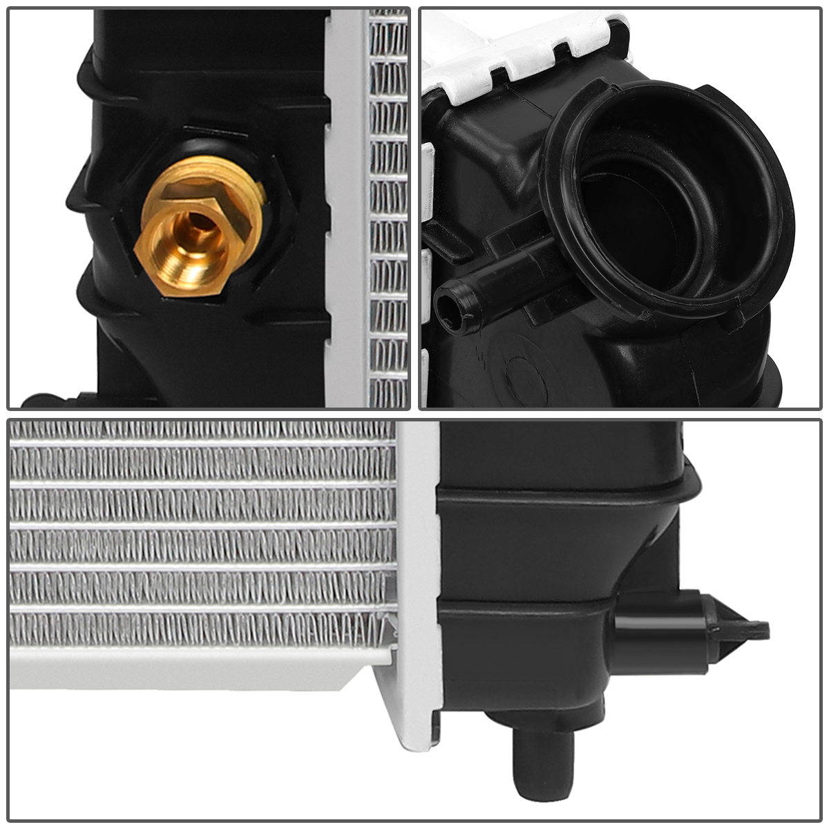 94-95 GMC Sonoma Chevy S10 Pickup 4.3 AT OE Style Aluminum Radiator DPI ...