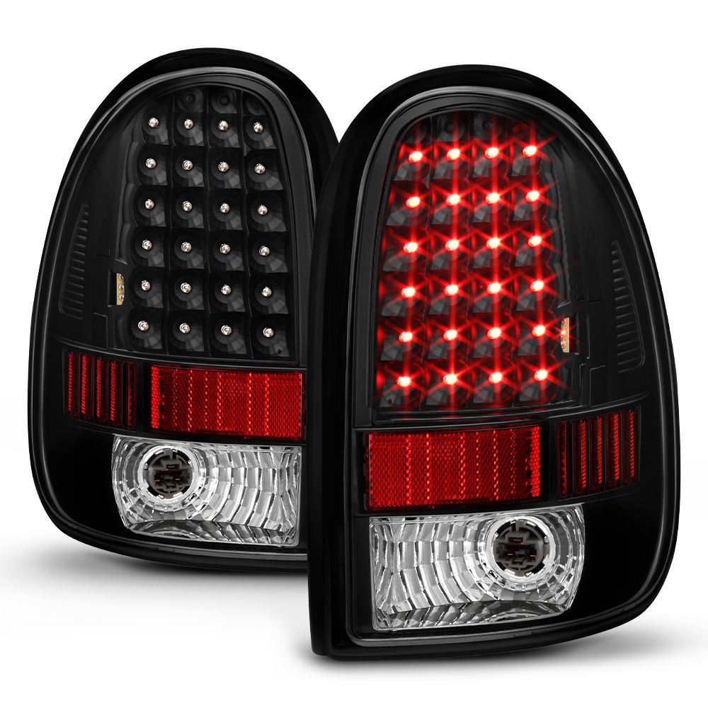 Spyder 1996-2000 Dodge Caravan Voyager 98-03 Durango LED Tail Lights ...