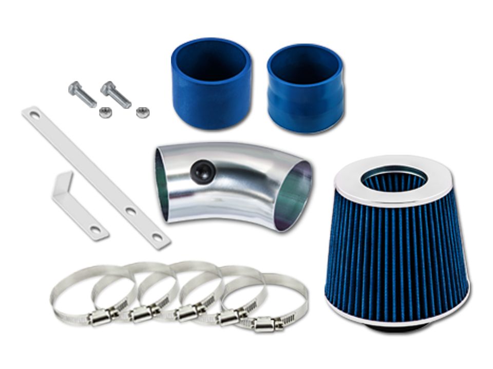 98-04 Cadillac Seville SLS/STS 4.6L V8 Short Ram Air Intake Kit - Blue
