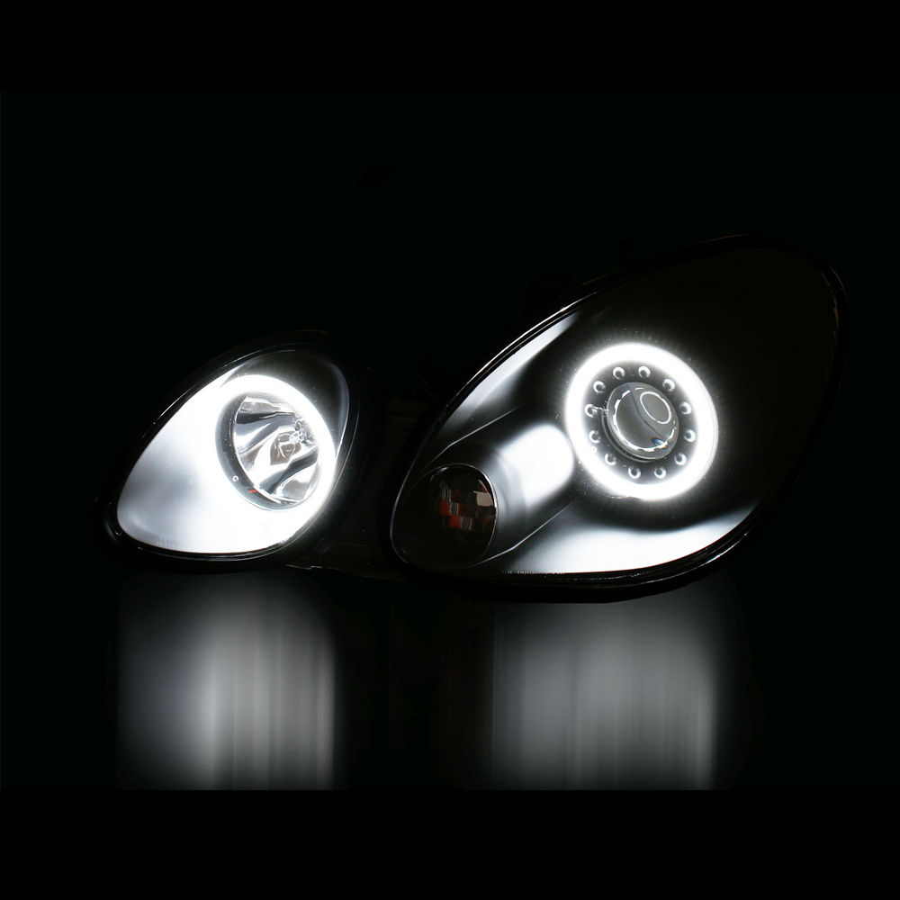 98-05 Lexus GS300 / GS400 VIP LED Angel Eye Halo Projector Headlights ...