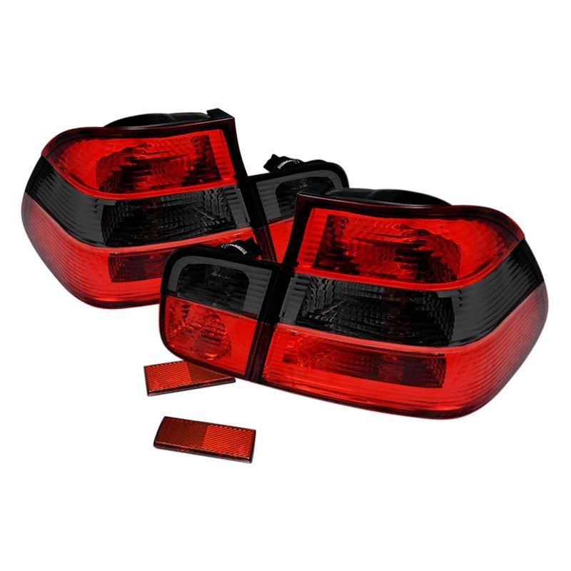1999-2001 BMW 3-Series E46 [4-Door Sedan] Euro-Style Tail Lights - Red ...
