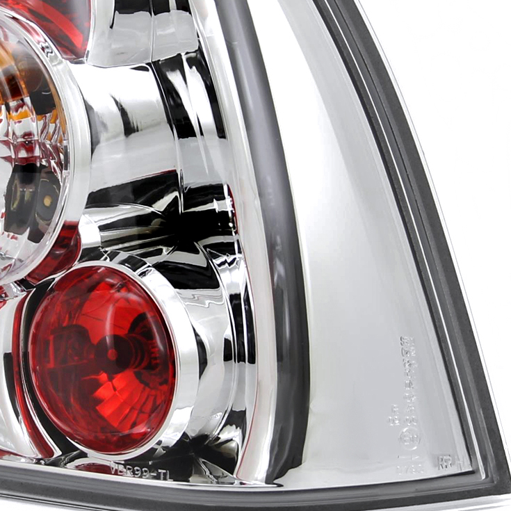 99-04 Volkswagen Jetta Bora MK4 Euro Altezza Tail Lights - Chrome