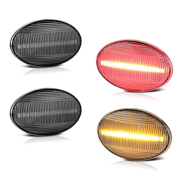99-10 Ford F250 F350 F450 Dually LED Dually Fender Marker Lights ...
