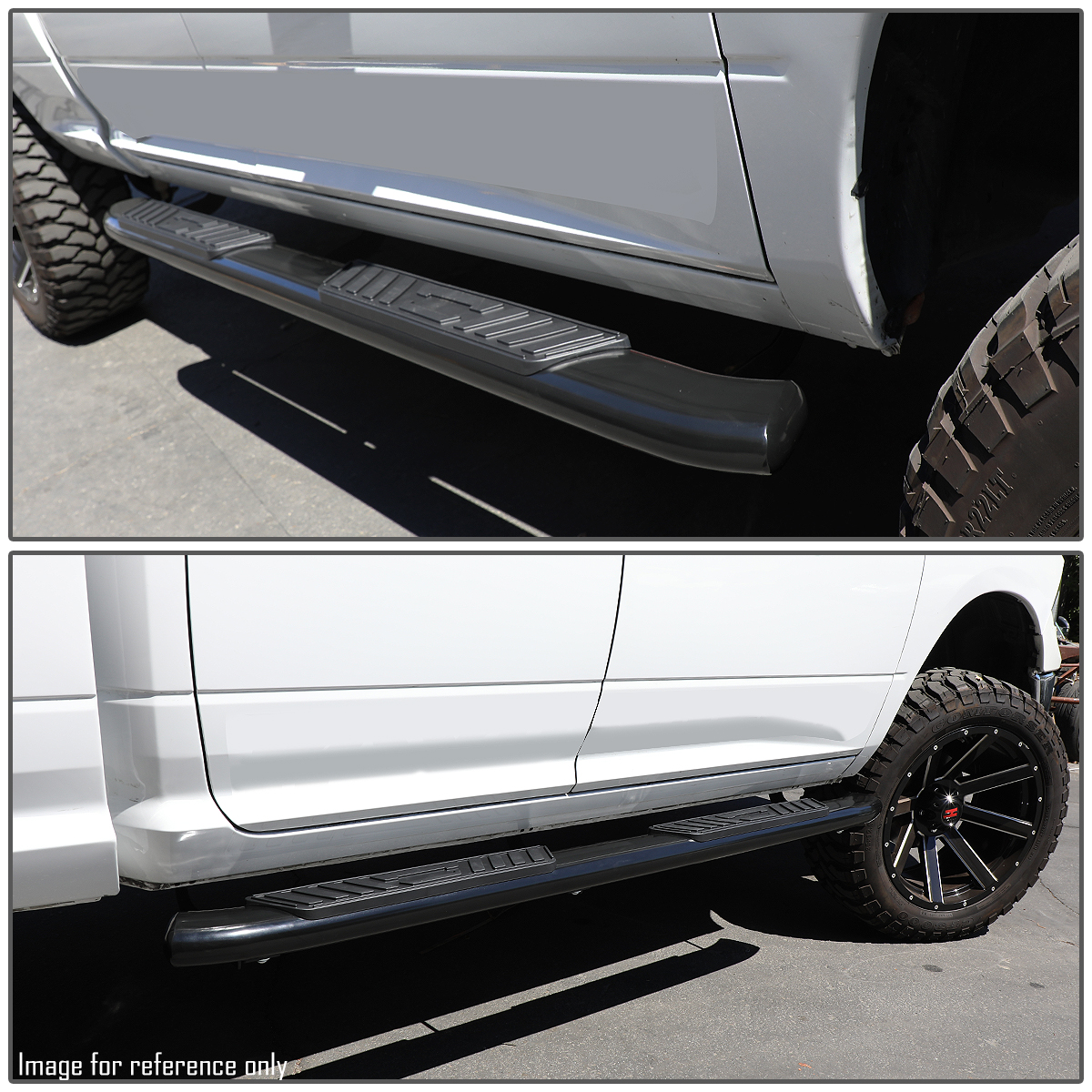99-16 Ford F-250 / F-350 Super Duty SuperCab 5" Curved Side Step Nerf ...